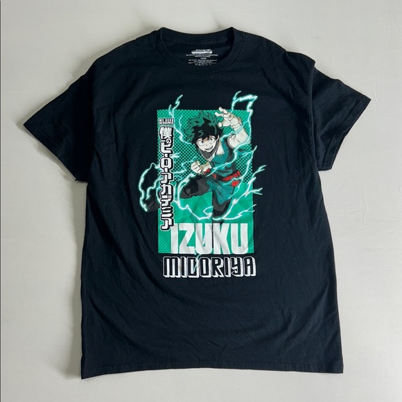 Shirts | My Hero Academia Mha Izuku Midoriya Deku Graphic Tee Size ...